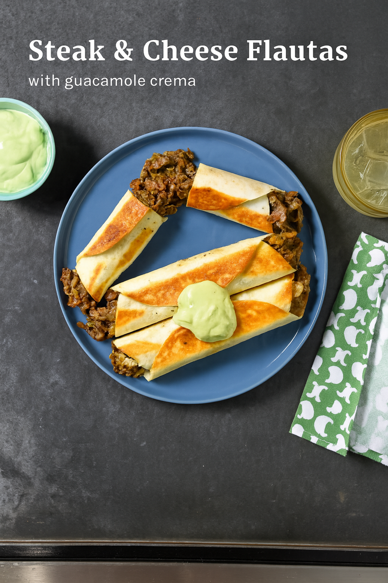 🥩 Steak & Cheese Flautas - Steelmade
