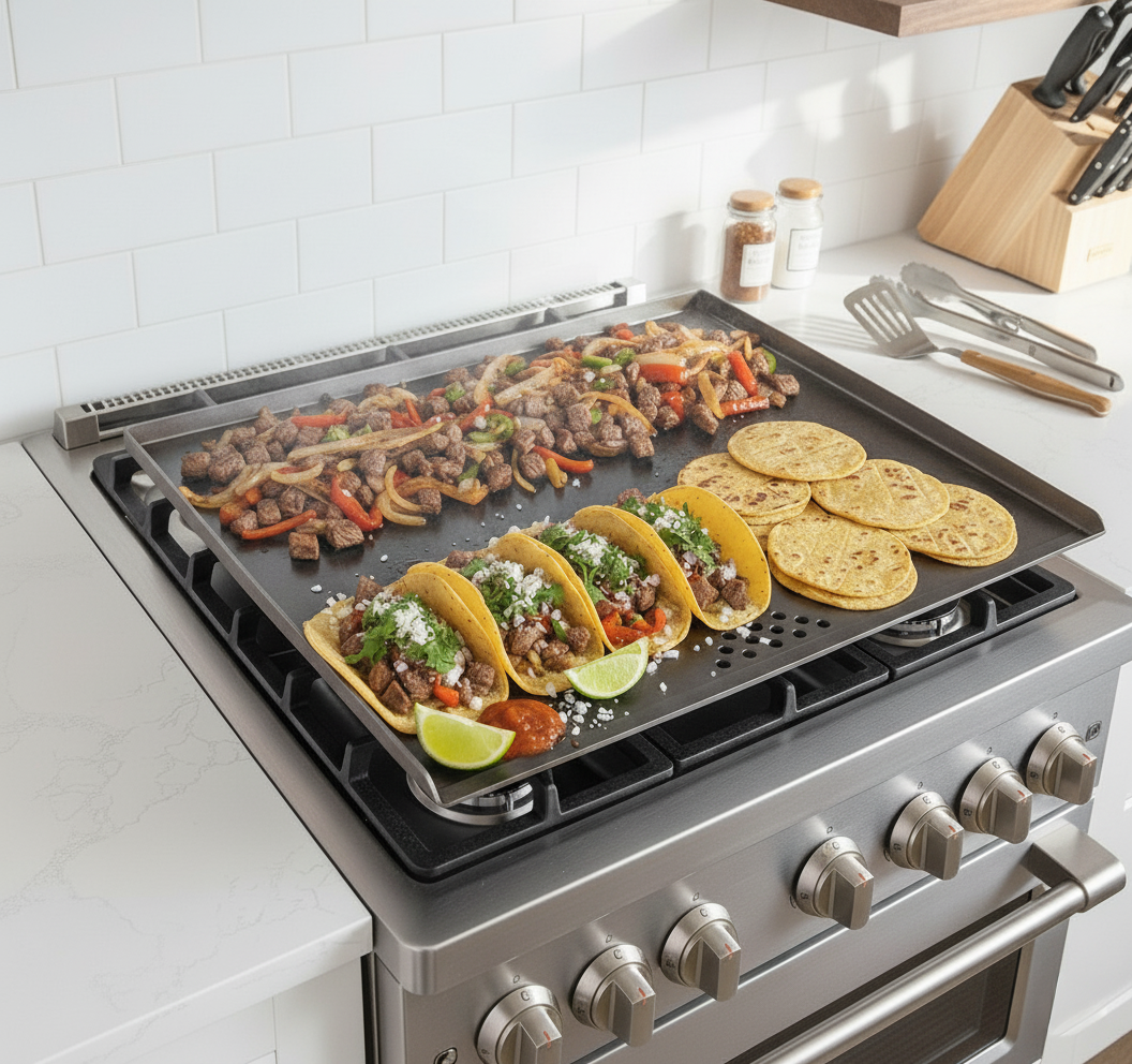 Flat Top Griddle For Your Kitchen Stove - Steelmade