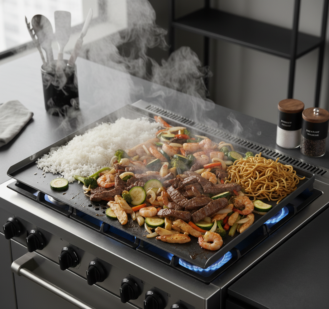 Flat Top Griddle For Your Kitchen Stove - Steelmade