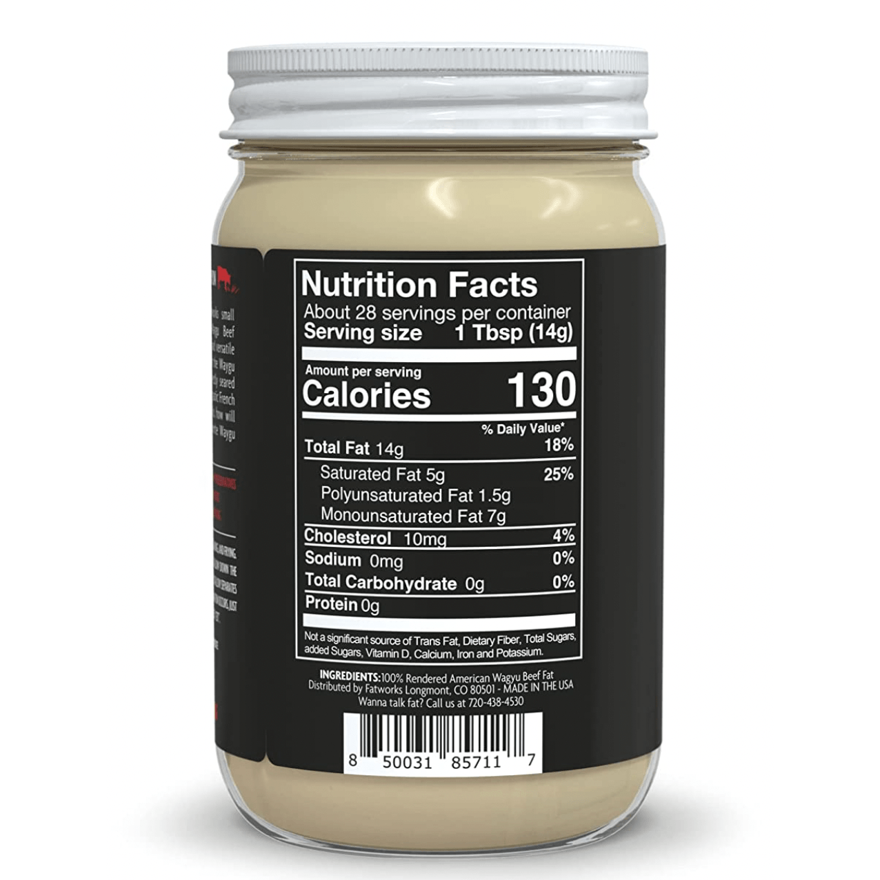 American Wagyu Tallow, 14 oz - Steelmade