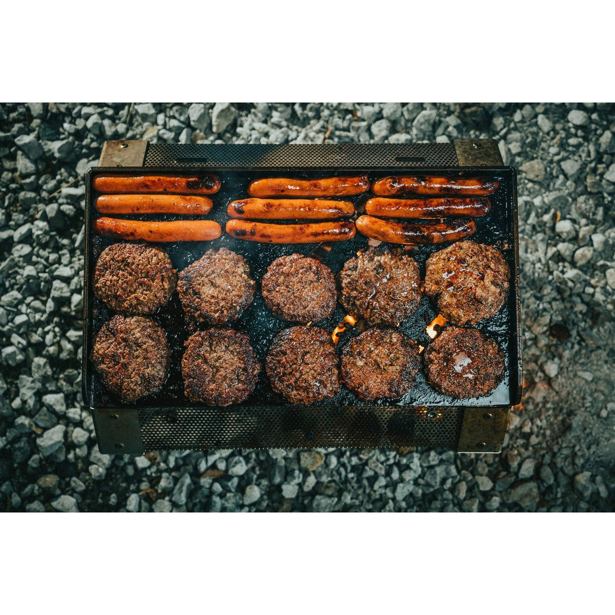 Pyro Camp Fire Pit + Grill Kit - Steelmade